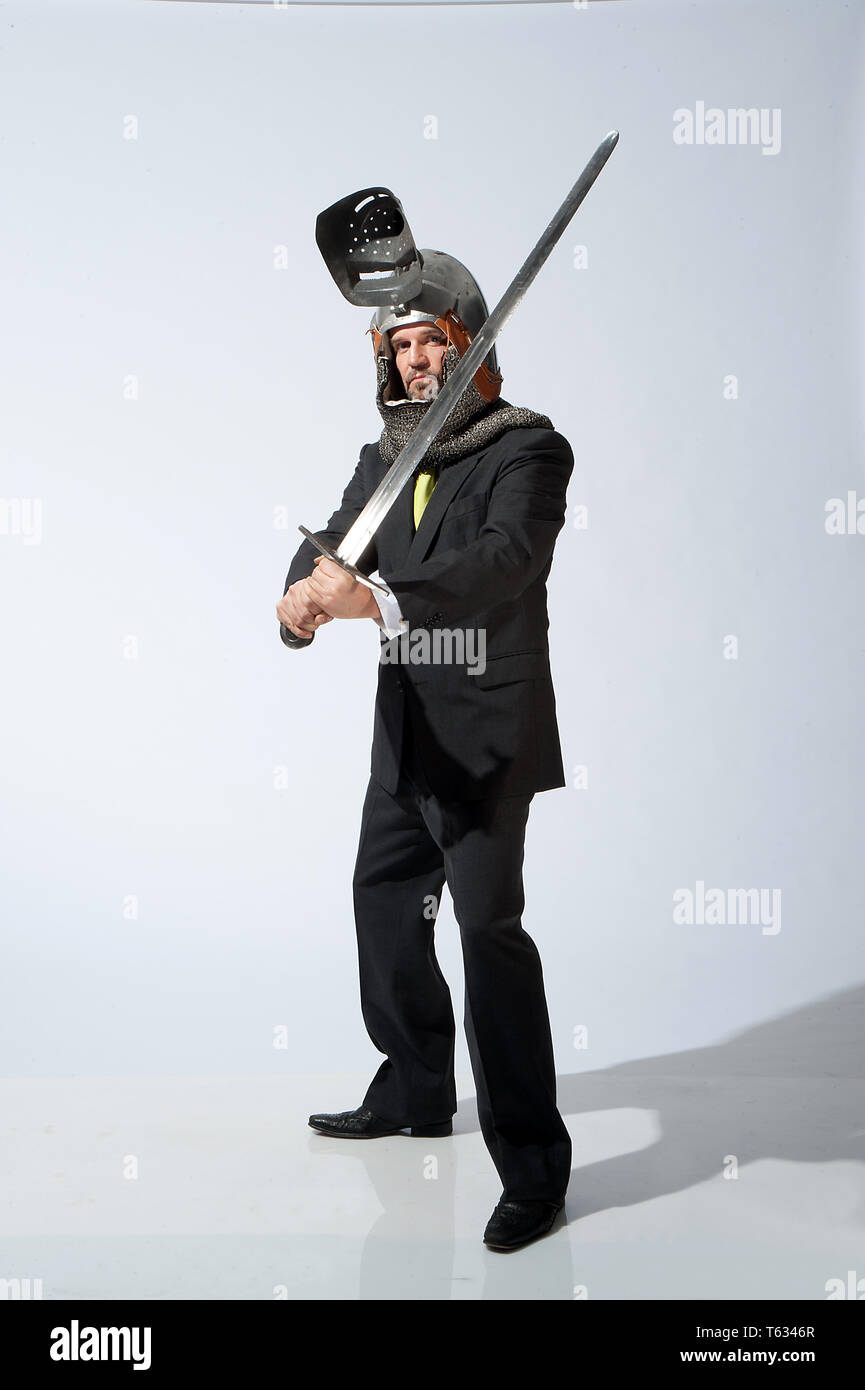 A modern warrior Stock Photo - Alamy
