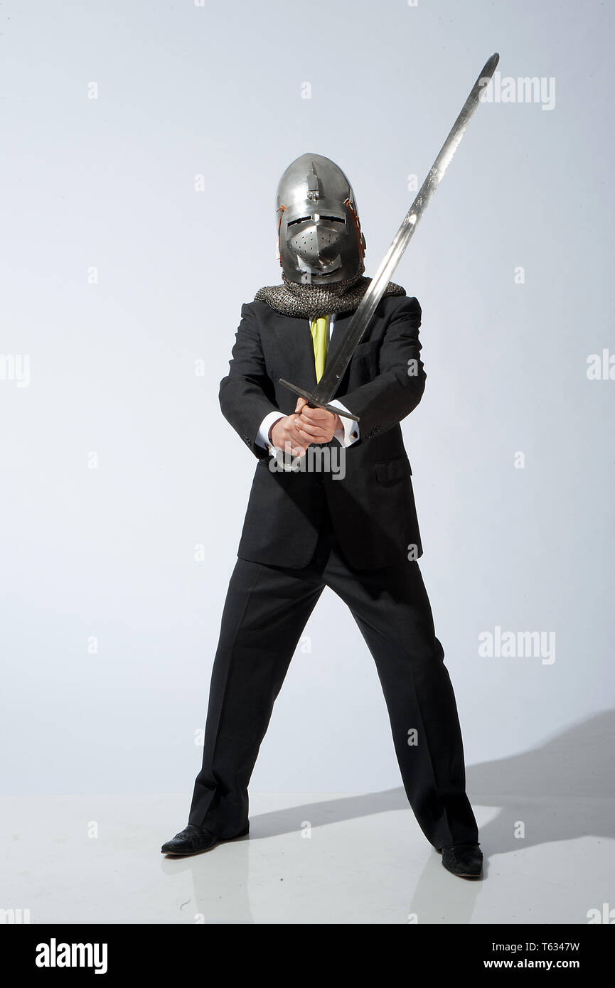 Medieval warrior suit hi-res stock photography and images - Alamy