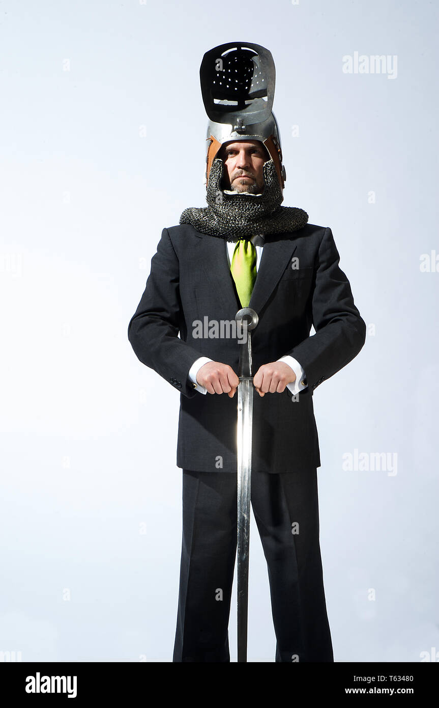 A modern warrior Stock Photo - Alamy