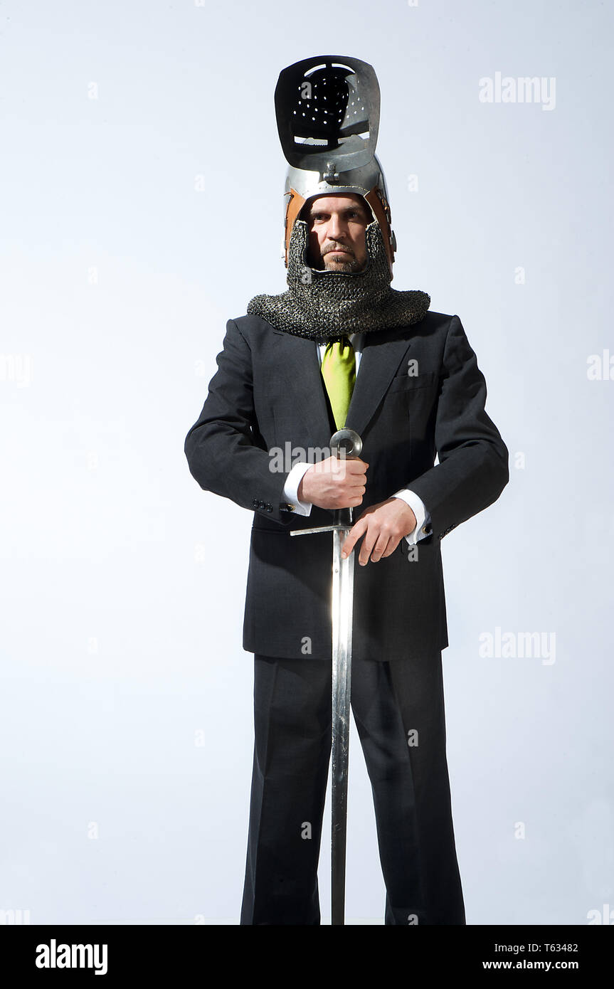 A modern warrior Stock Photo - Alamy