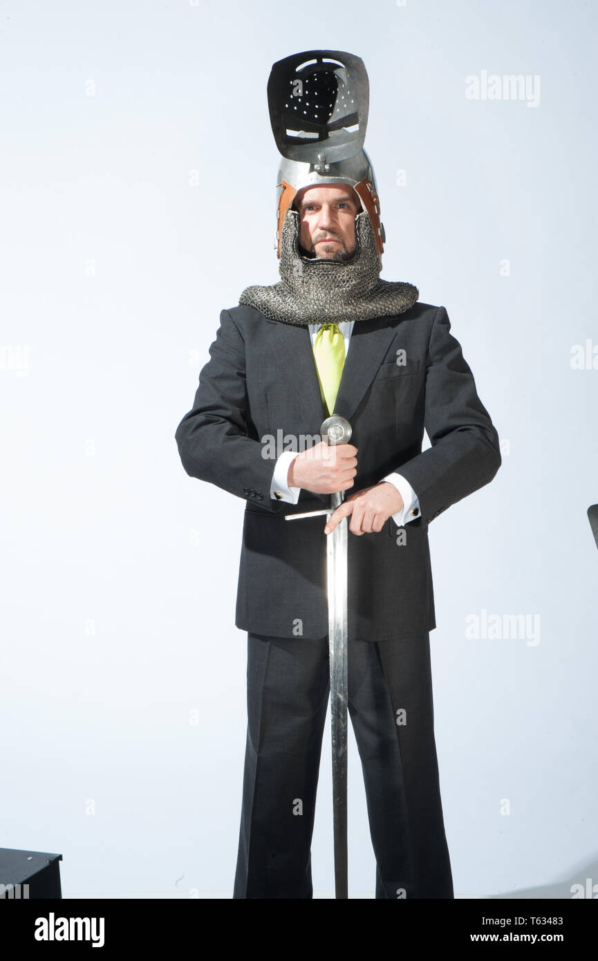 A modern warrior Stock Photo - Alamy