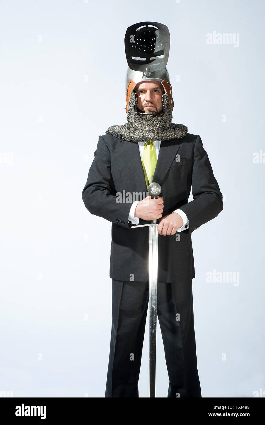 A modern warrior Stock Photo - Alamy