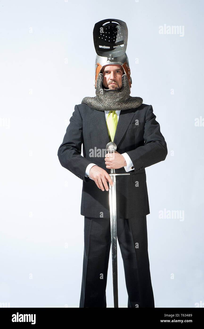 A modern warrior Stock Photo - Alamy