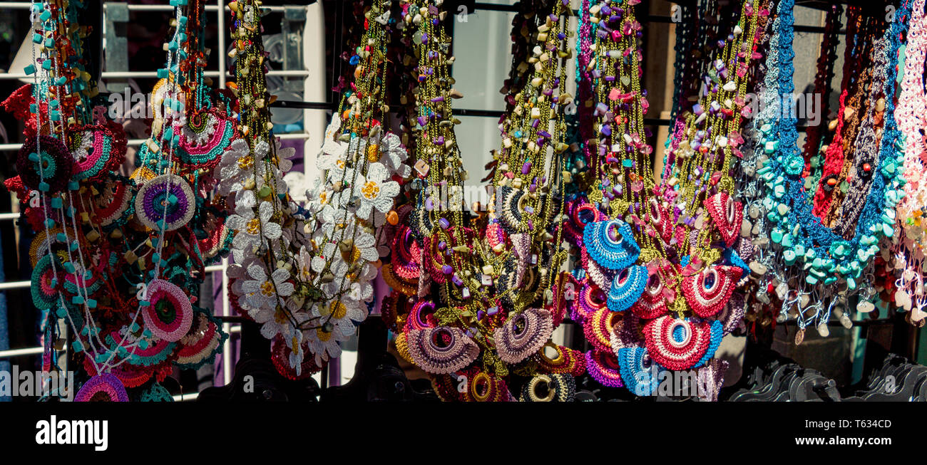 Turkish colorful needle work embroidery flowers as background Stock ...