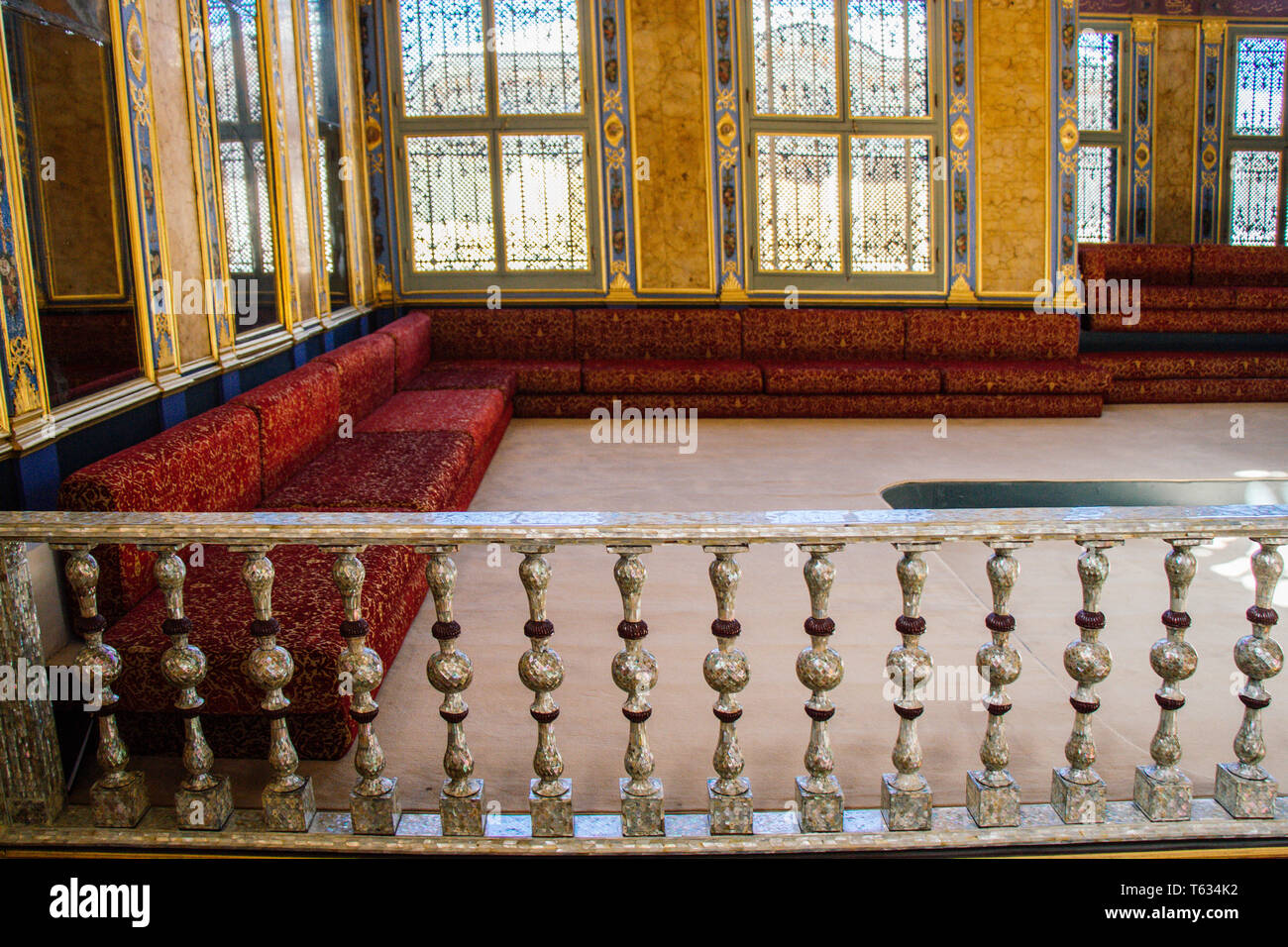 Old window Architecture from the Ottoman times In Istanbul Stock Photo ...