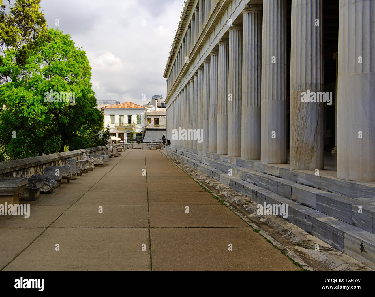 Ancient greece historic building architecture hi-res stock photography ...
