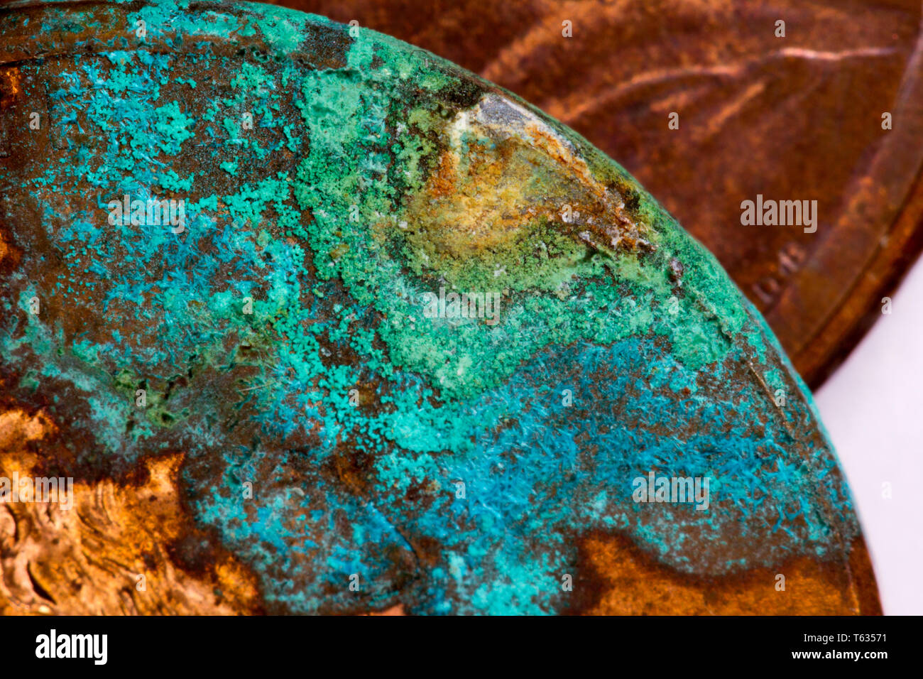 Penny american money currency close hi-res stock photography and images ...