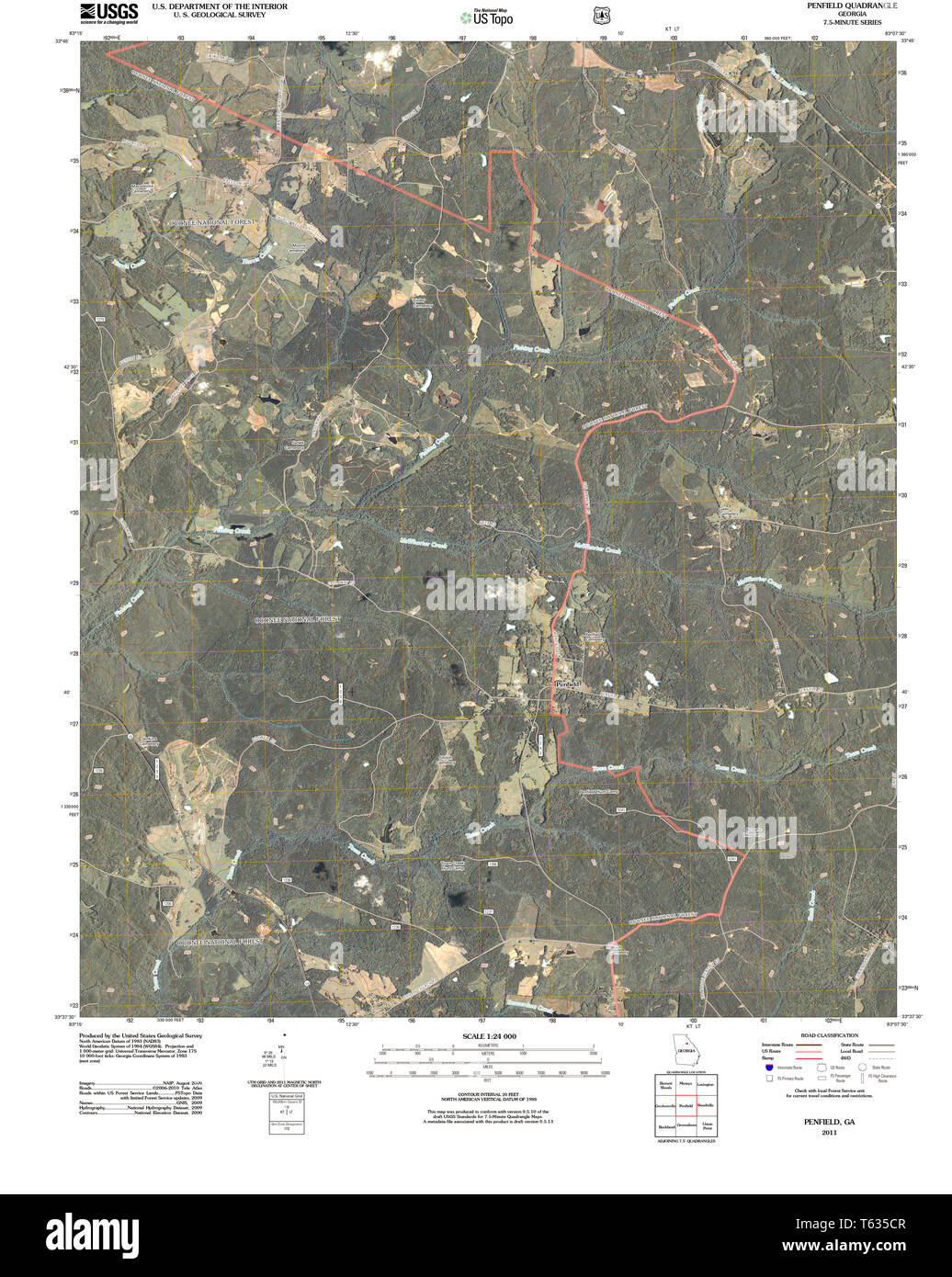 Map of penfield hi-res stock photography and images - Alamy
