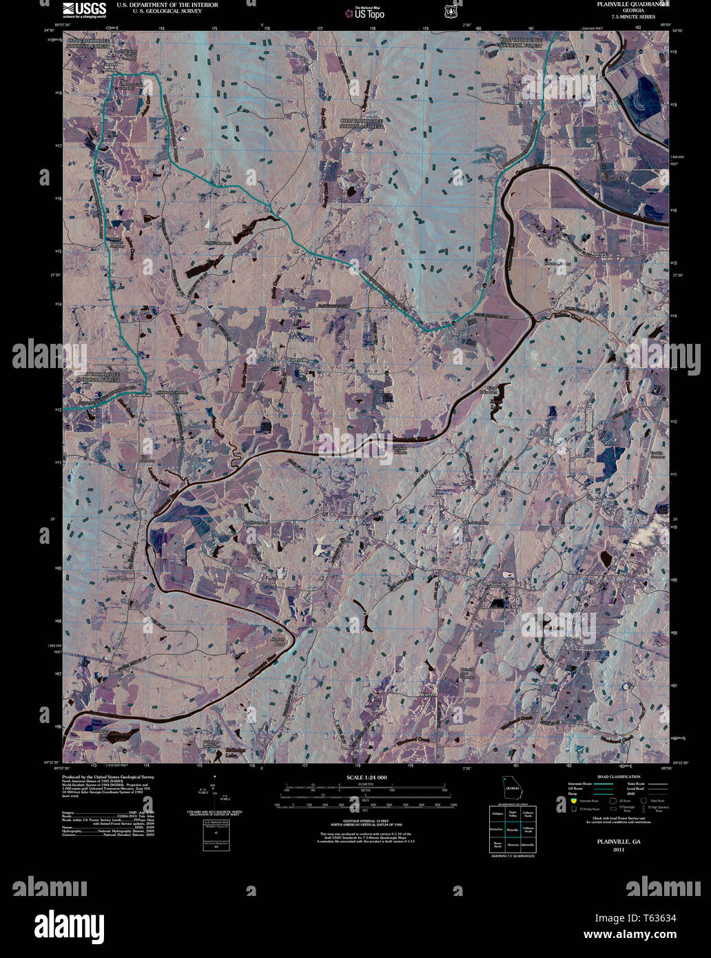Map of plainville hi-res stock photography and images - Alamy