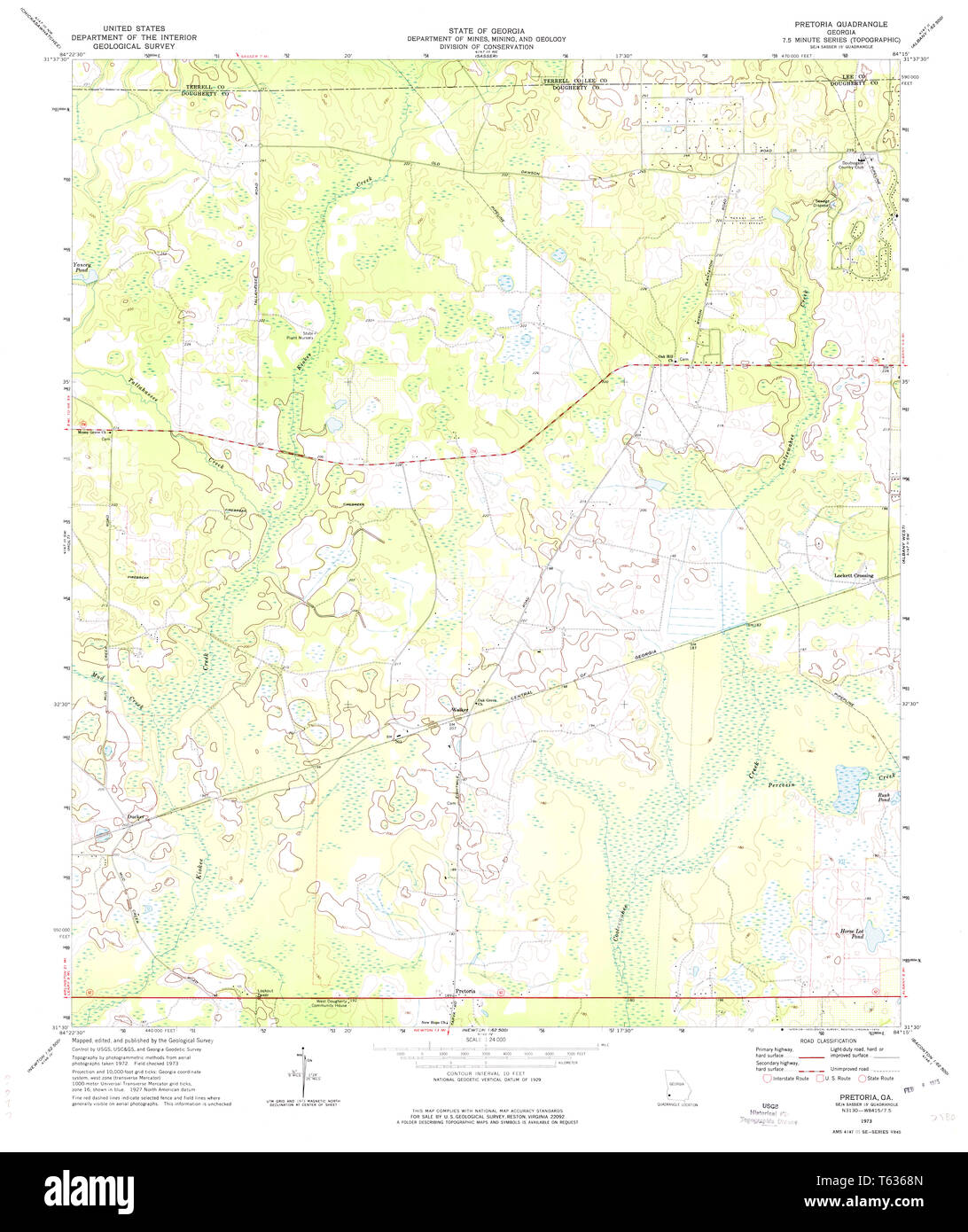 Pretoria map Cut Out Stock Images & Pictures - Alamy