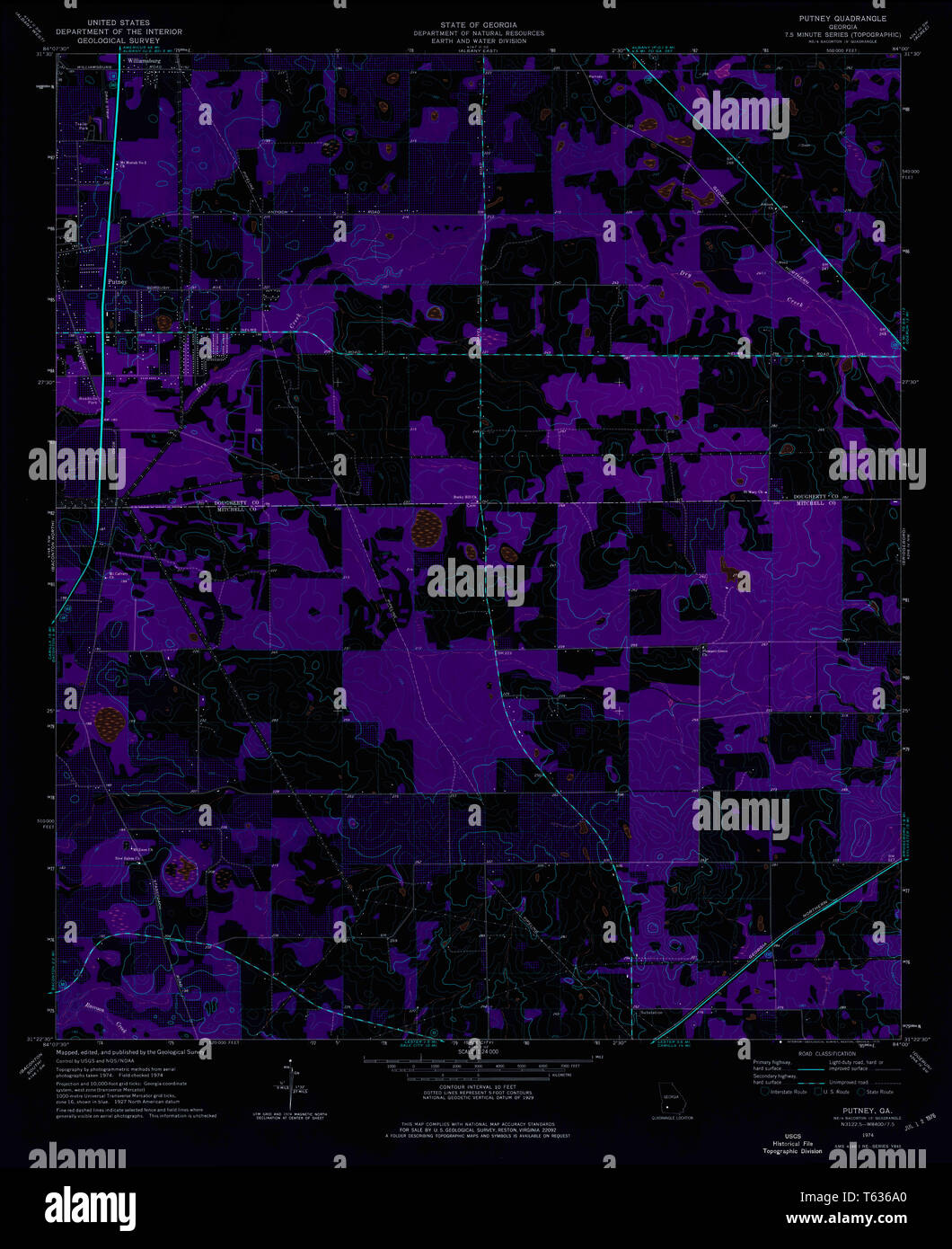 Map of putney hi-res stock photography and images - Alamy