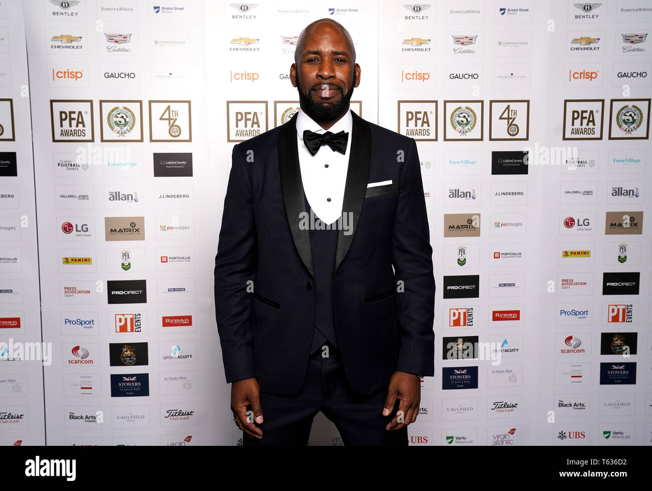 DJ Spoony during the 2019 PFA Awards at the Grosvenor House Hotel ...