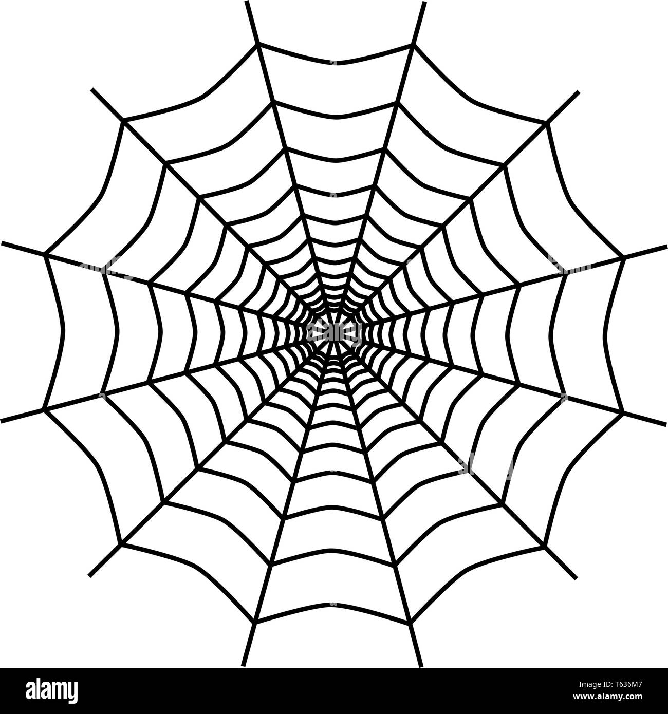 Vector spider web icon illustration design Stock Vector Image & Art - Alamy