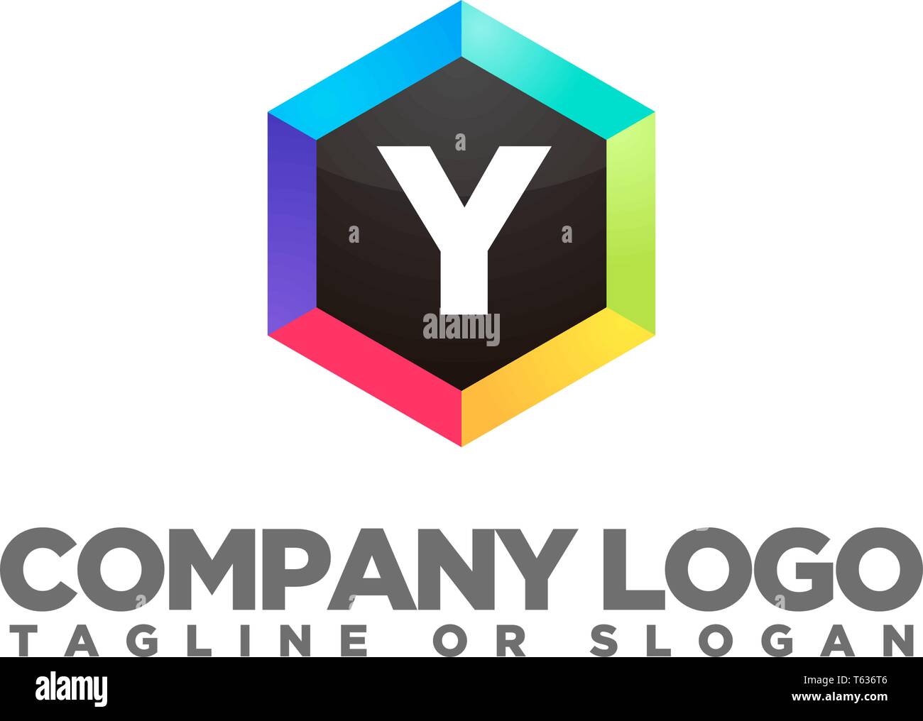 Y letters logo Stock Vector Images - Alamy