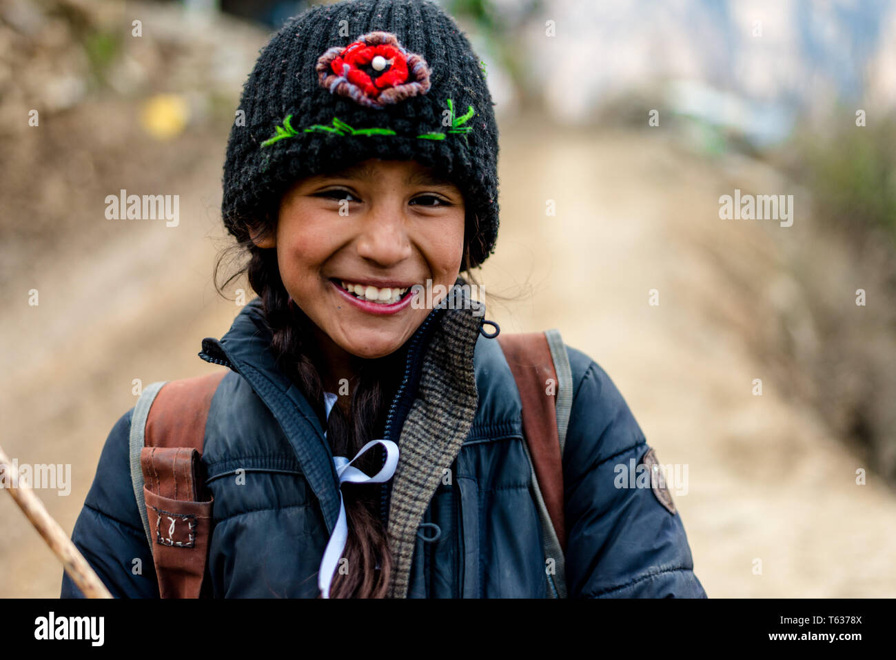 Beautiful nepali girl kathmandu nepal hi-res stock photography and ...