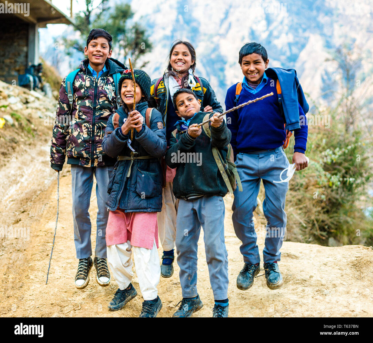 Kullu, Himachal Pradesh, India - March 01, 2019 : Photo of Himalayan ...
