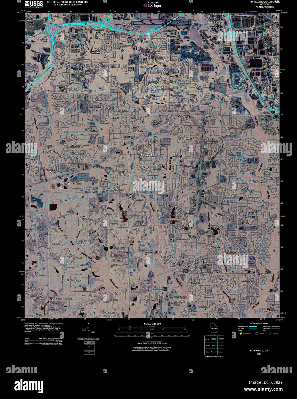 Map of riverdale hi-res stock photography and images - Alamy