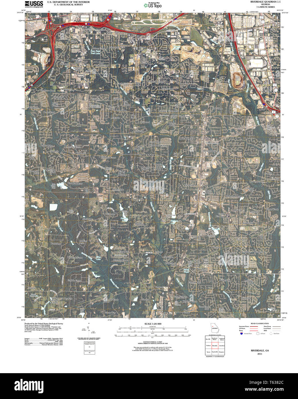 Map of riverdale hi-res stock photography and images - Alamy