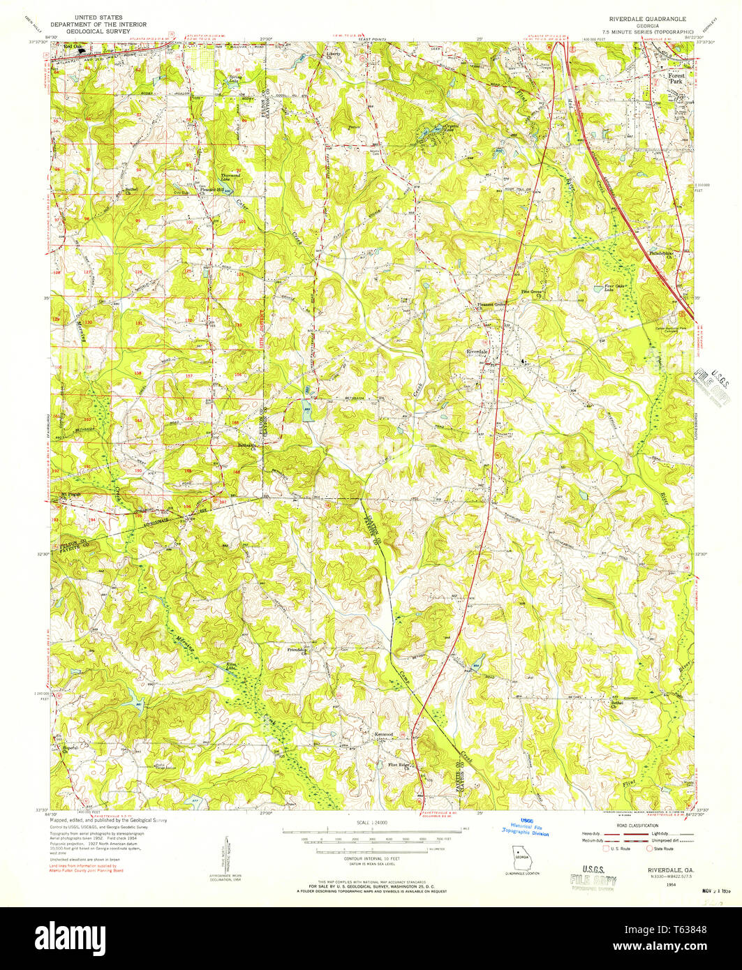 Map of riverdale hi-res stock photography and images - Alamy