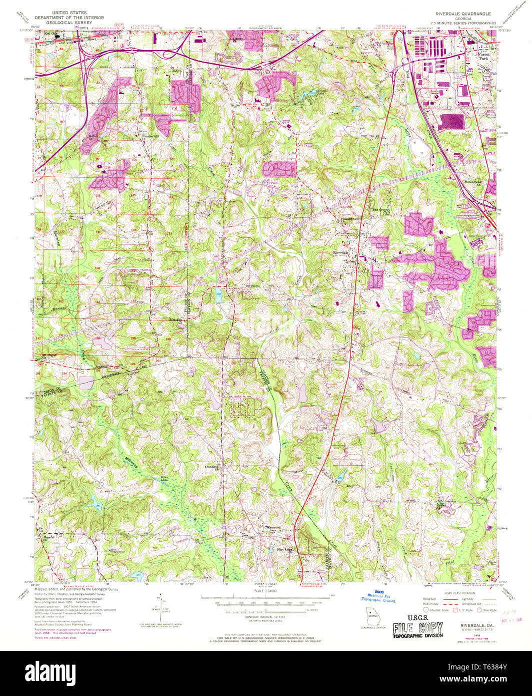 Map of riverdale hi-res stock photography and images - Alamy