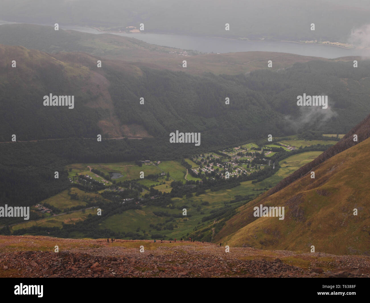 Nevis peak volcano hi-res stock photography and images - Alamy