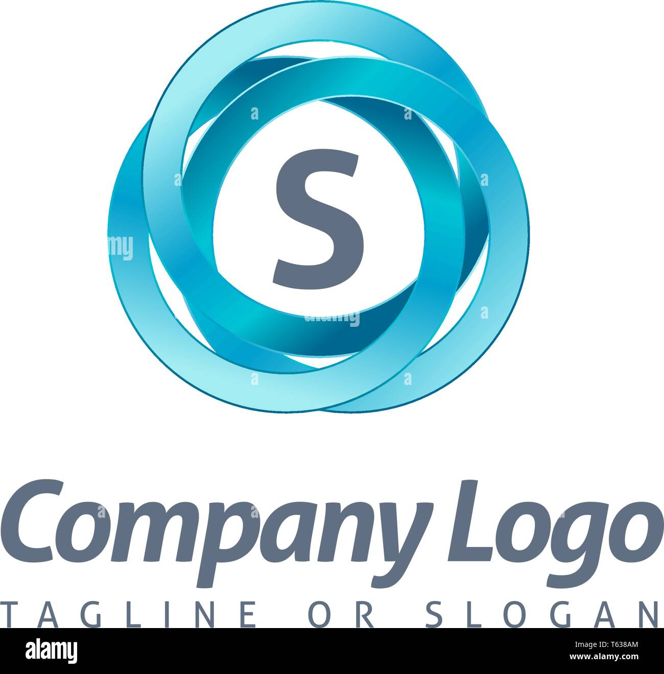 Futuristic letter s logo hi-res stock photography and images - Alamy