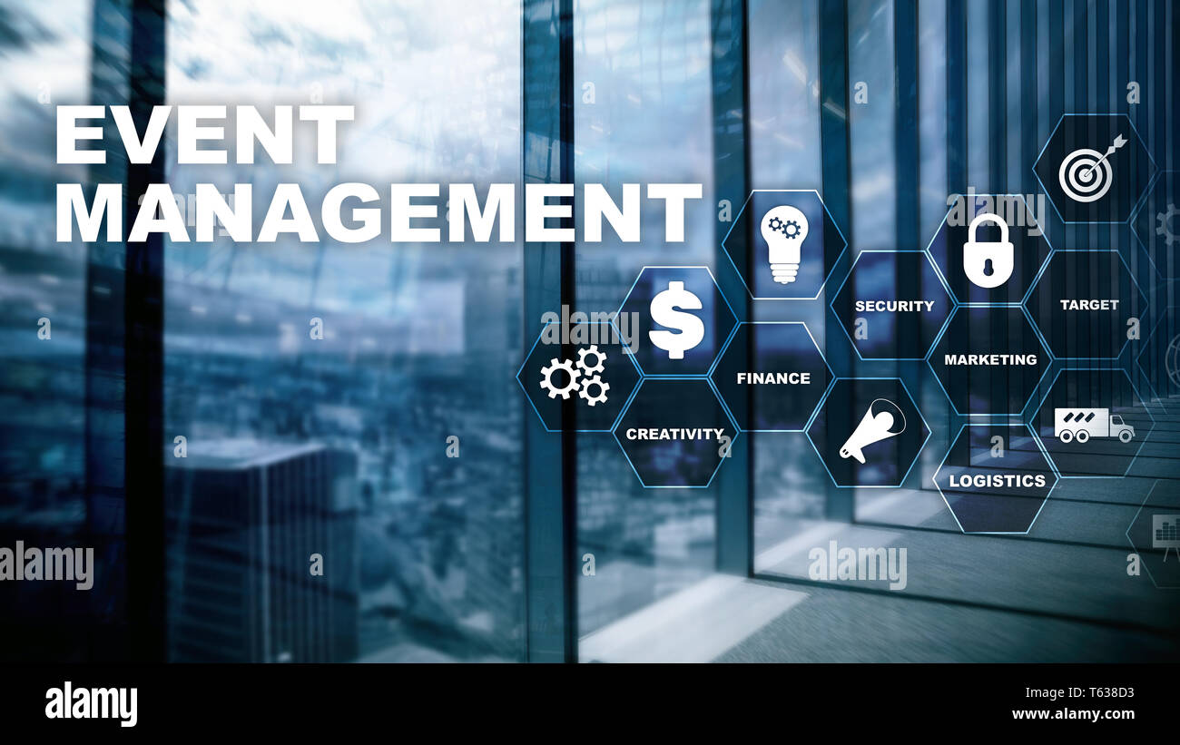 Event management Concept. Event management flowchart. Event management ...