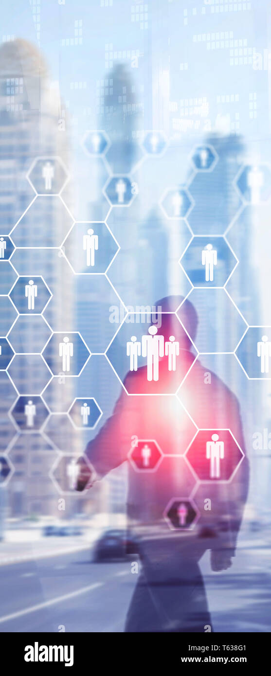 Vertical Panorama Banner. HR, Human Resources, Recruitment ...