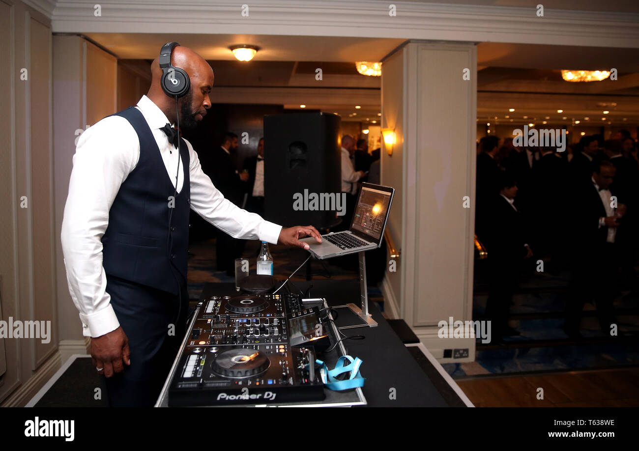 DJ Spoony during the after party during the 2019 PFA Awards at the ...