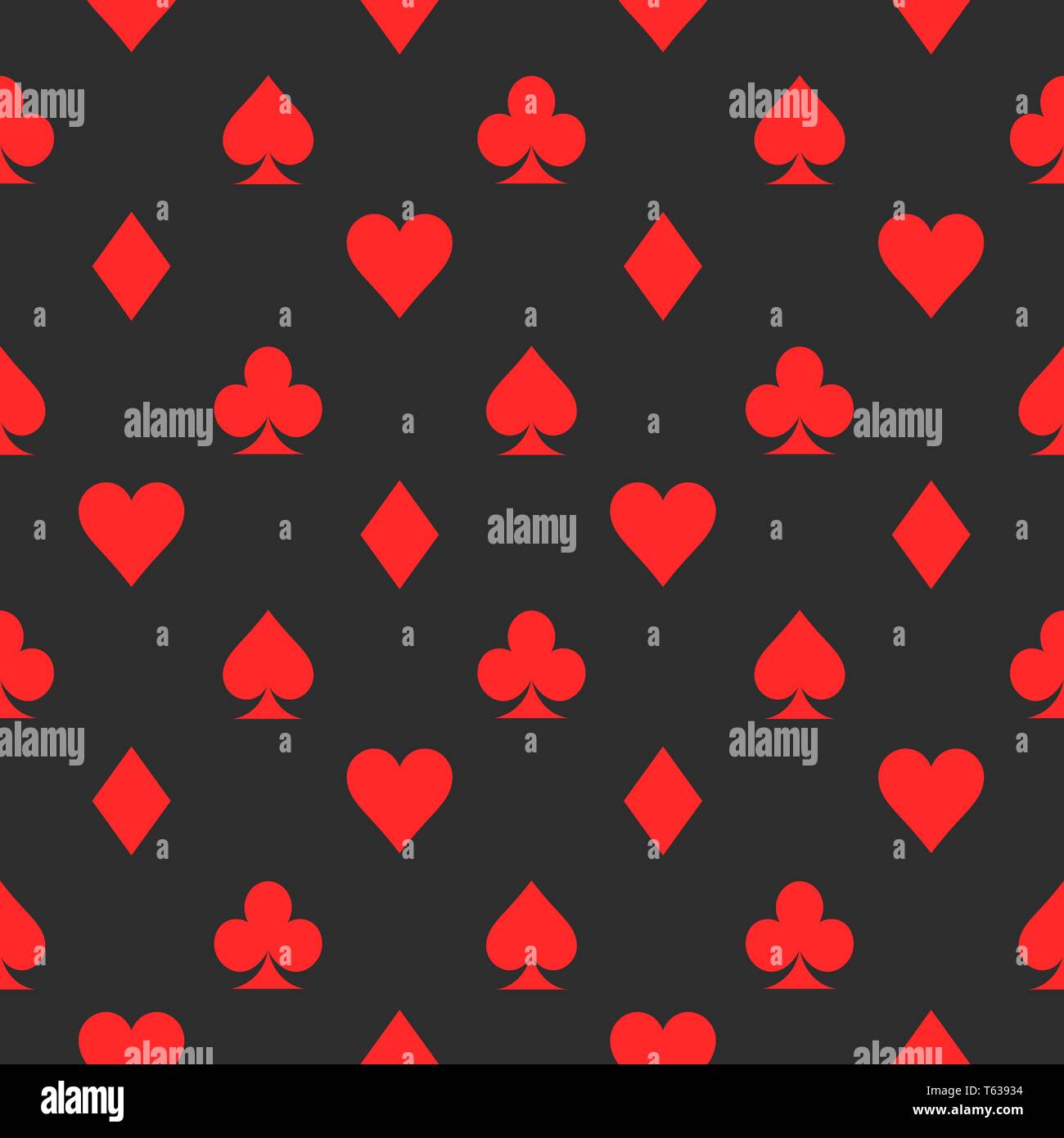 Vector illustration. Card icon pattern wallpaper vector background ...