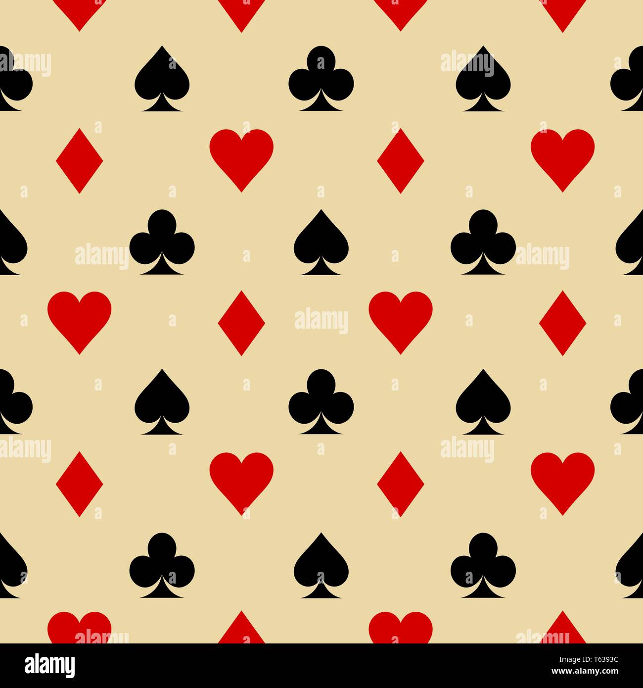 Vector illustration. Card icon pattern wallpaper vector background ...