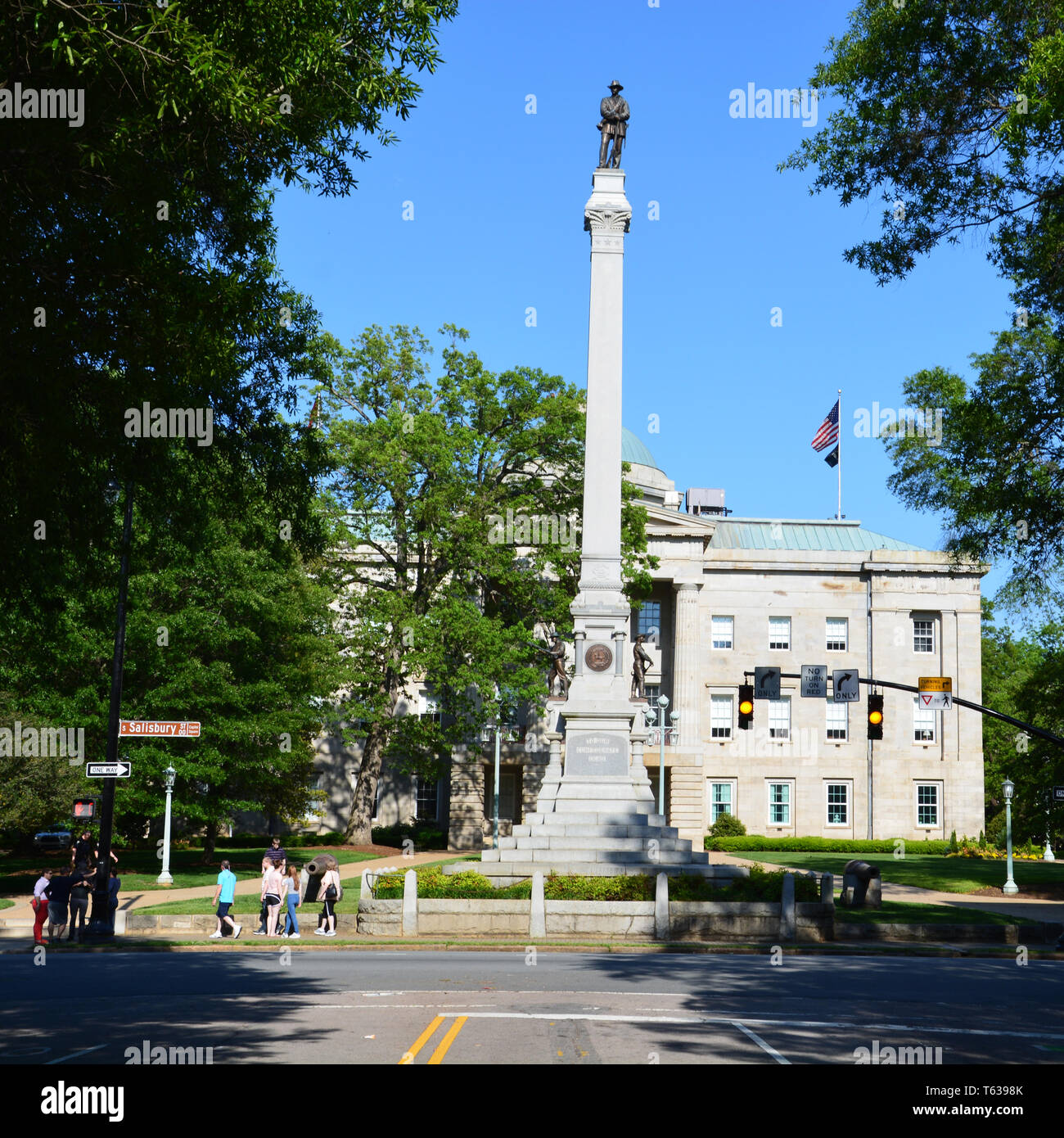 Dedicated in 1895, Raleigh's monument to North Carolina's fallen ...
