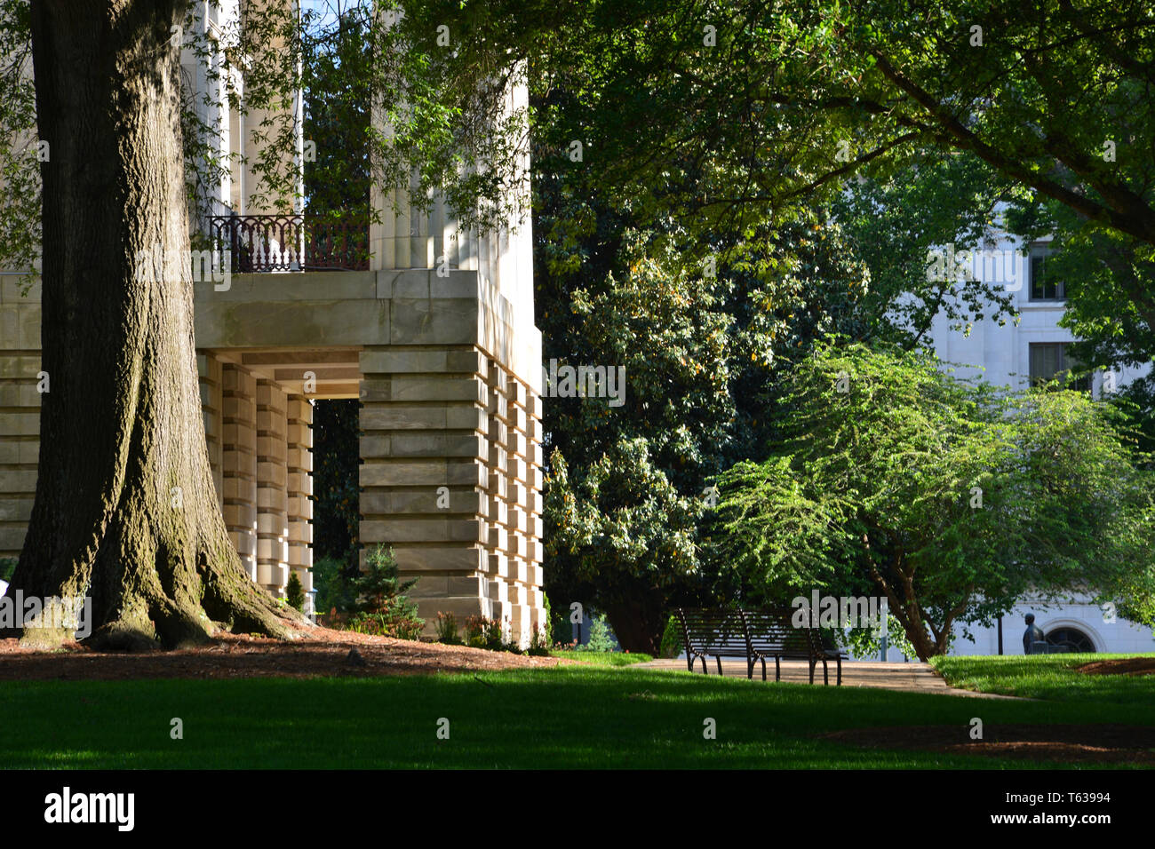 The Old Capitol Building in downtown Raleigh North Carolina Stock Photo ...