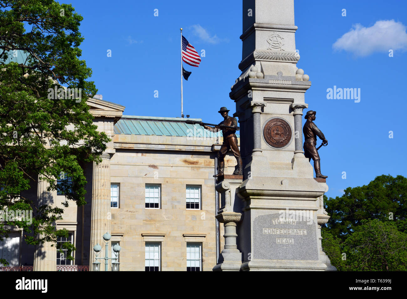 Confederate soldiers monument hi-res stock photography and images - Alamy