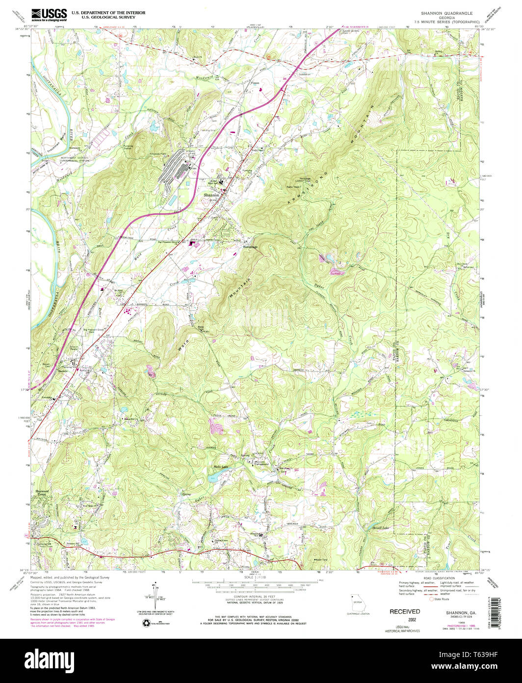 Shannon map hi-res stock photography and images - Alamy