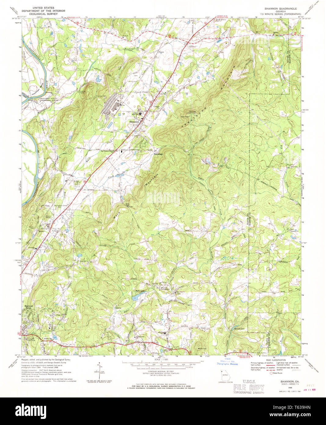 Map Of Shannon High Resolution Stock Photography and Images - Alamy