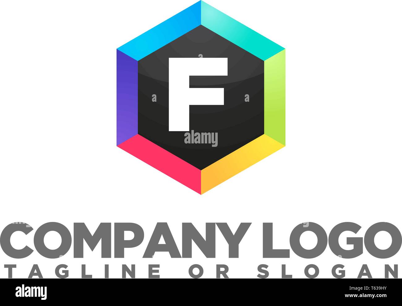 3d cool letter f hi-res stock photography and images - Alamy