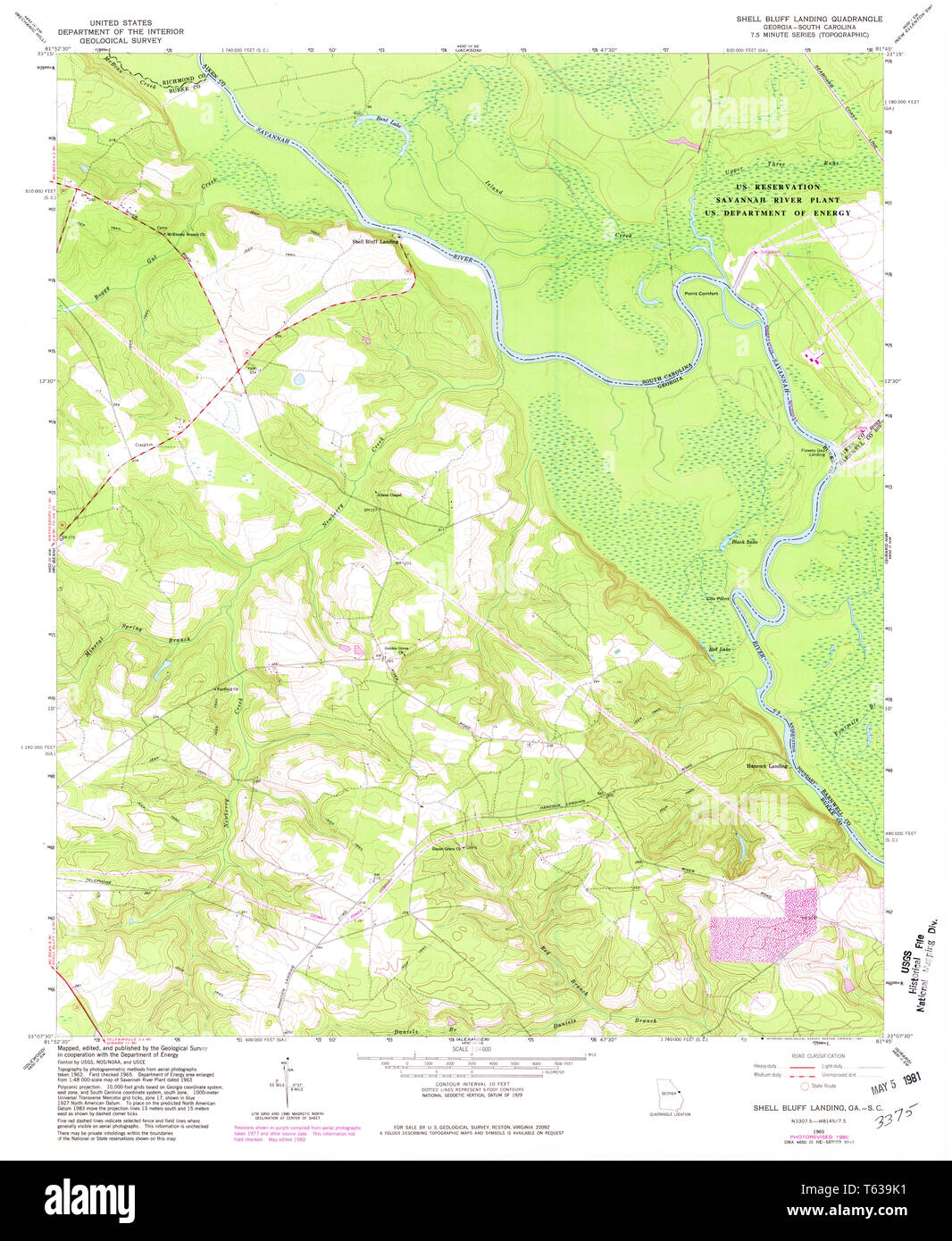 Shell bluff landing hi-res stock photography and images - Alamy