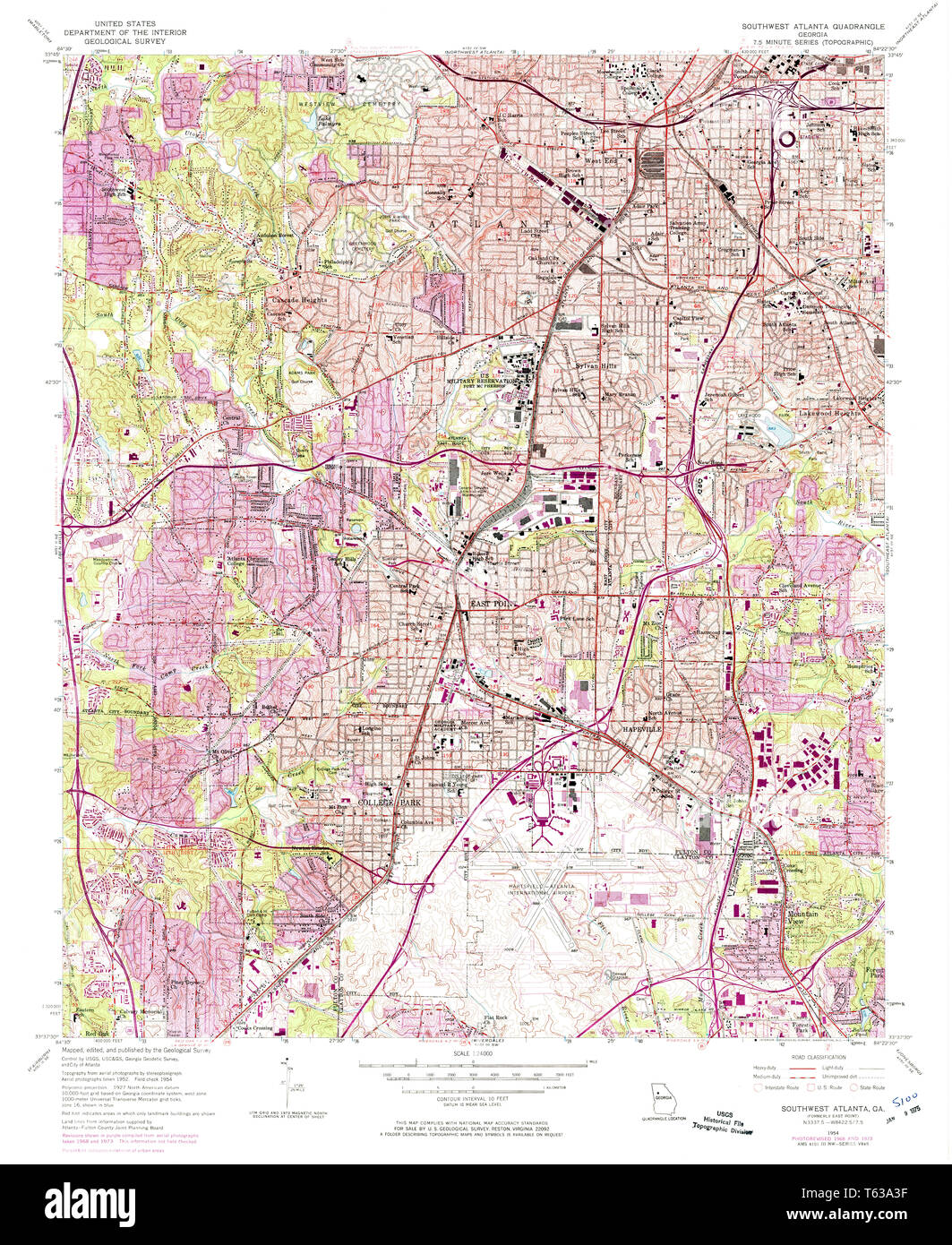 Southwest atlanta hi-res stock photography and images - Alamy