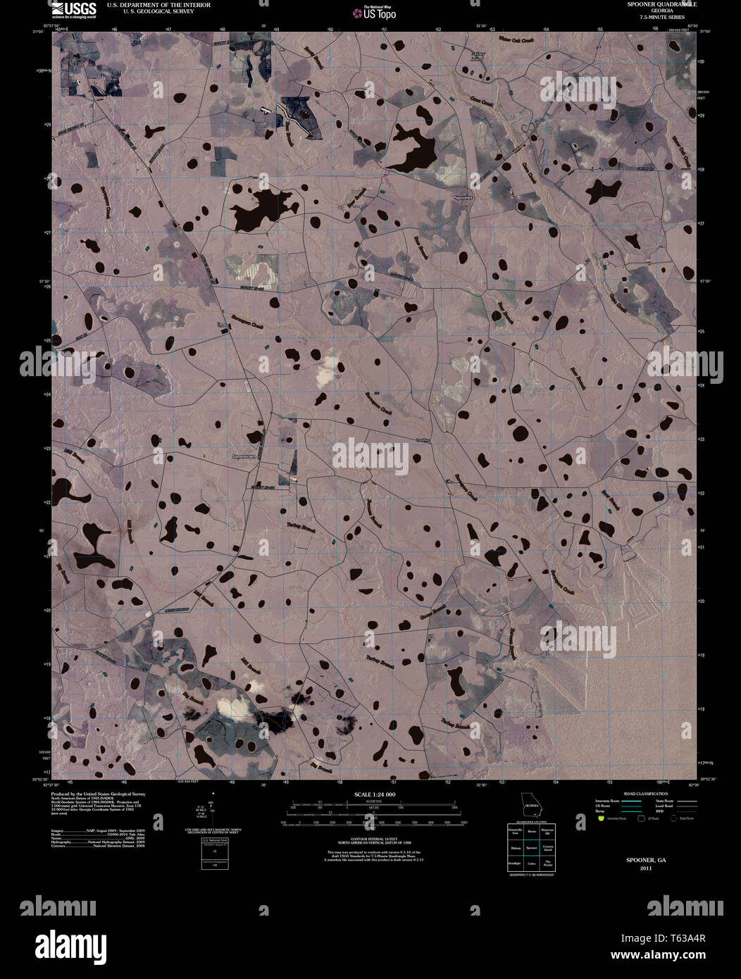 Map of spooner hi-res stock photography and images - Alamy