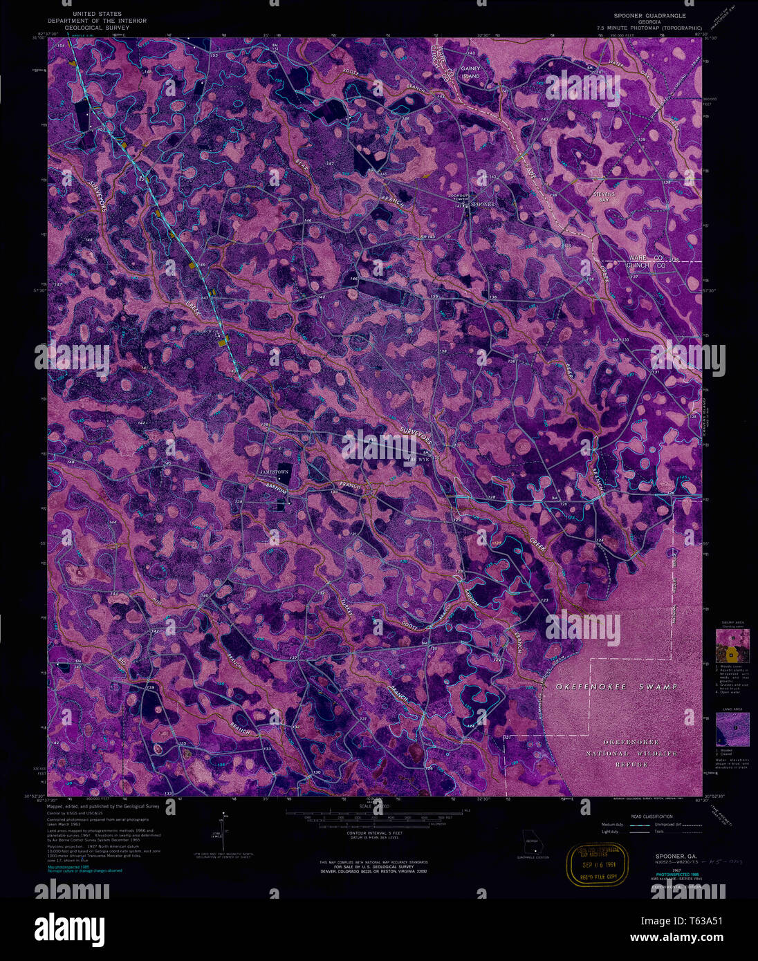 Map of spooner hi-res stock photography and images - Alamy