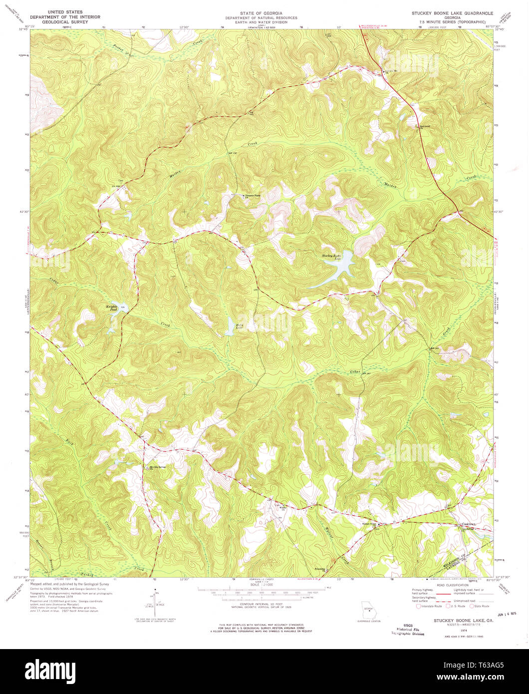 Map of boone hi-res stock photography and images - Alamy