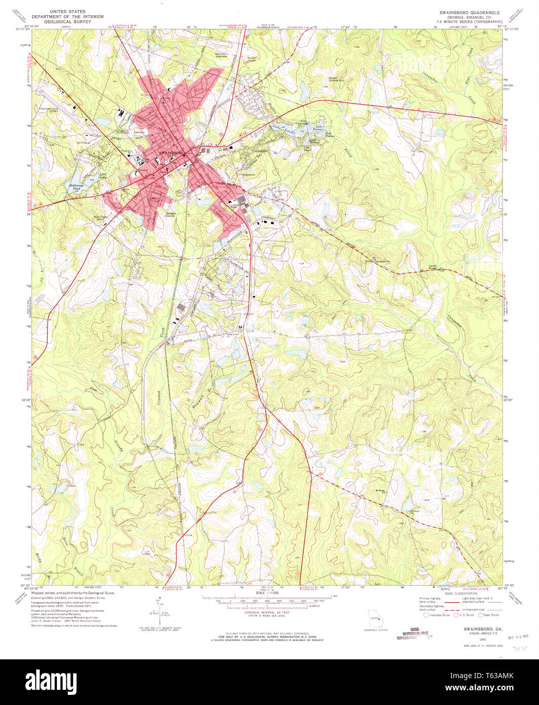 Swainsboro ga hi-res stock photography and images - Alamy