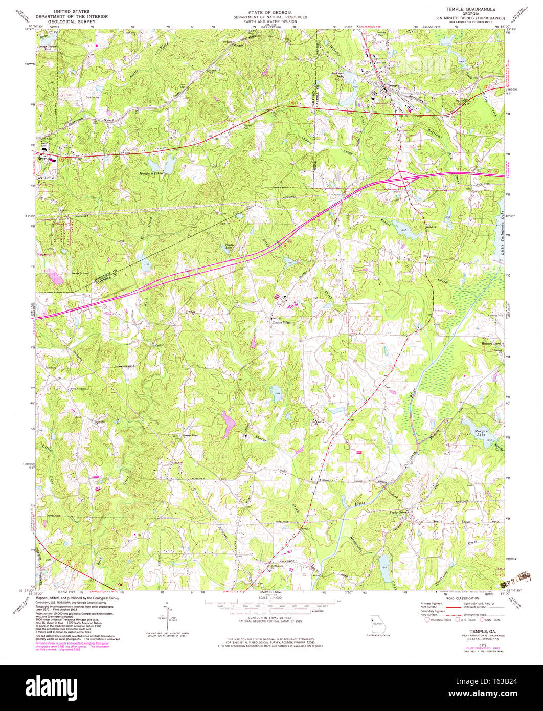 1973 georgia hi-res stock photography and images - Alamy