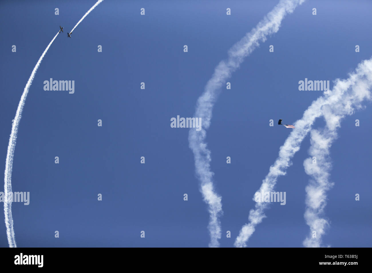 The Special Operations Command Para-Commandos skydive into the 2019 ...