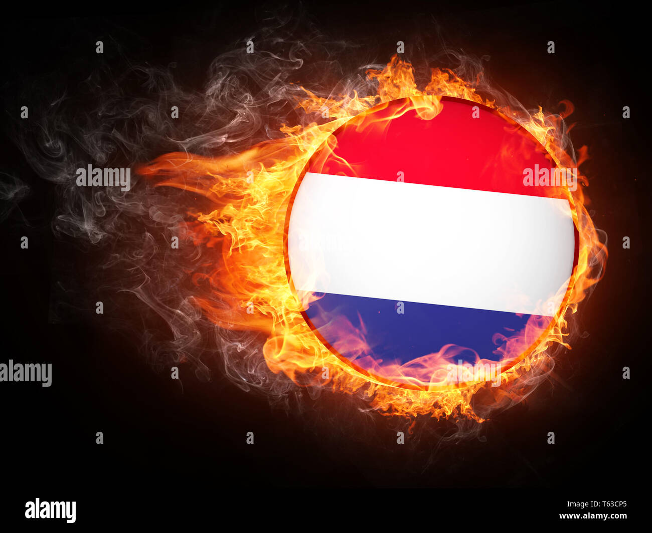 Dutch flag circle hi-res stock photography and images - Alamy