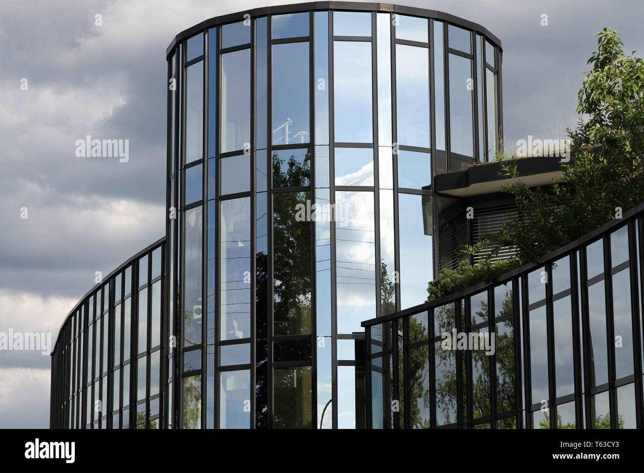 Modern office buildings in Bamberg Stock Photo - Alamy