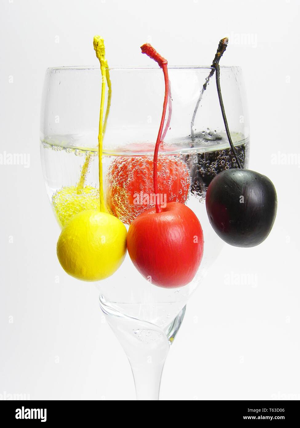 German cherries, national colours Stock Photo - Alamy