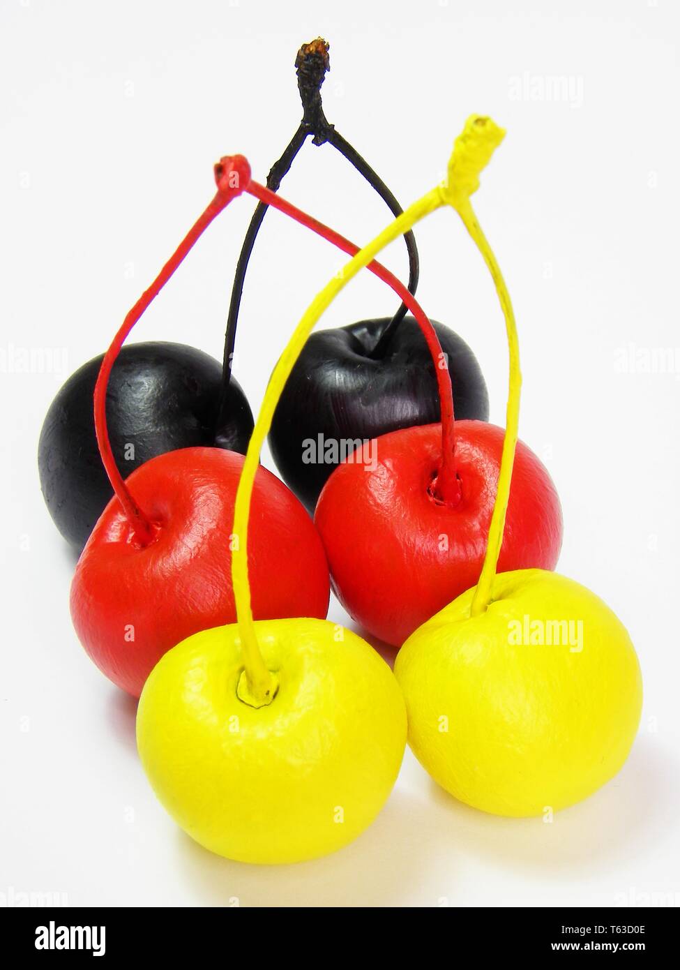 German cherries, national colours Stock Photo - Alamy