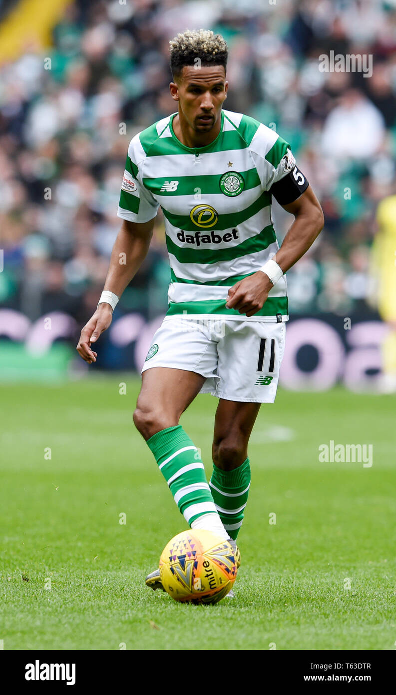Celtic's Scott Sinclair in action during the Ladbrokes Scottish ...